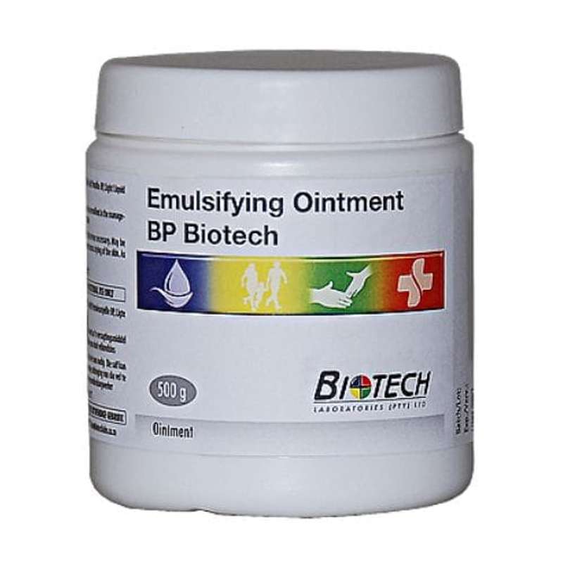 Vitamins and Amino Acids - BIOTECH EMULSIFYING OINT BP 500G was listed ...