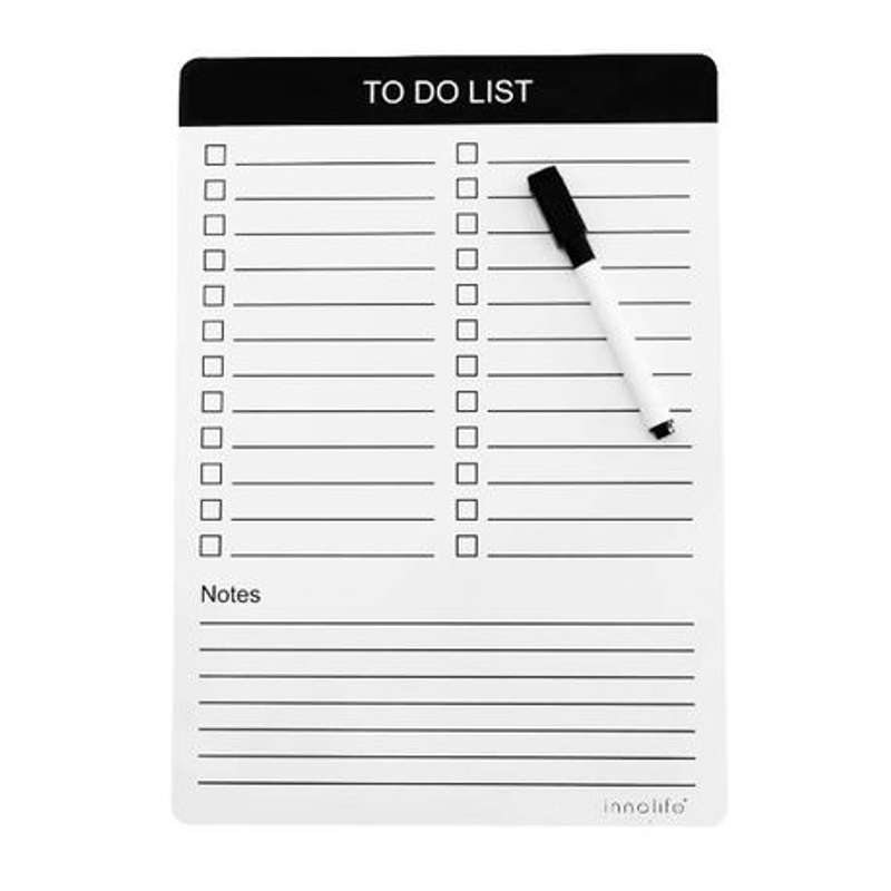 Whiteboards - Magnetic Fridge To Do List - Whiteboard Organiser - Dry ...