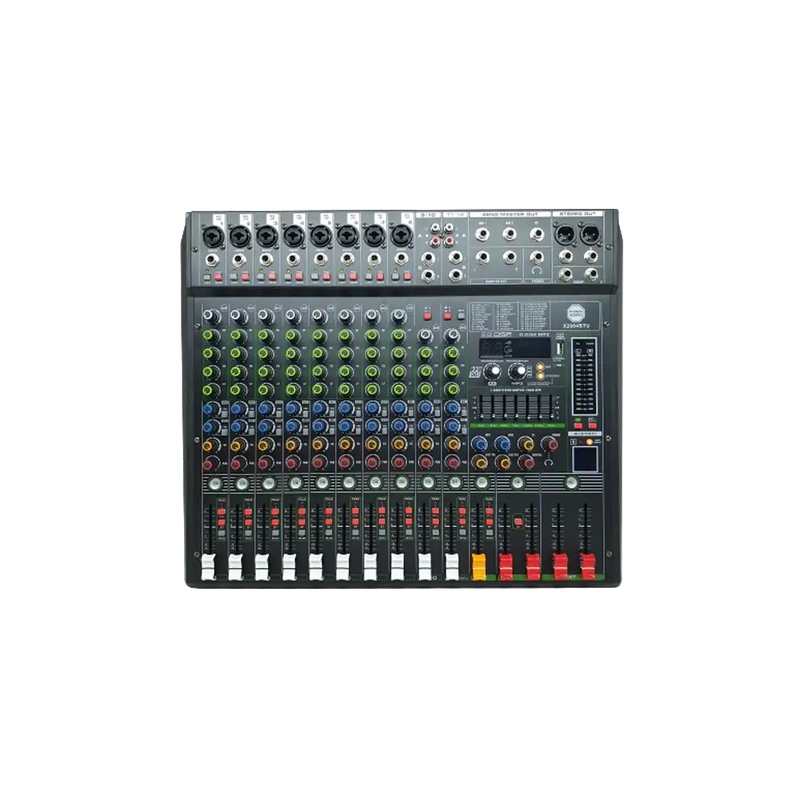 Microphones - PowerWorks X2004 BTU - 12 Channel Mixer w/ BT & USB for ...