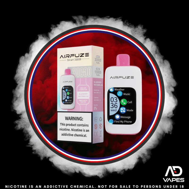 E-Cigarettes - Airfuze Smart Vape 30K 50mg Blueberry Watermelon for ...
