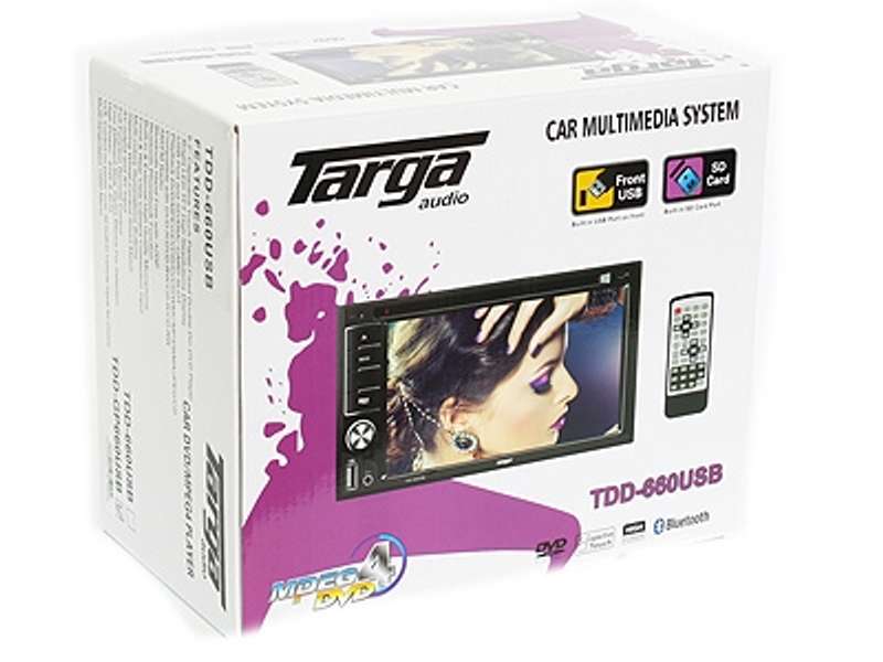 In-Car Entertainment - Targa TDD-GP660USB Double Din with GPS ...