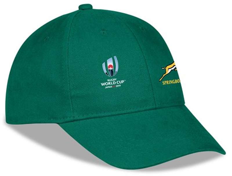 Apparel & Accessories - Springbok RWC Heavy Brushed Cotton 6 Panel Cap ...