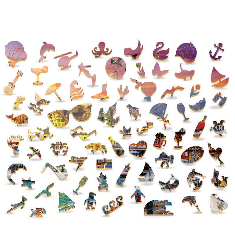 Jigsaw Puzzles - Cape Town Laser Crafted Widget Puzzle (450 Piece ...