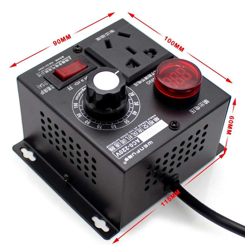 Other Desktop Components - AC 220V 4000W Variable Step Down Voltage ...