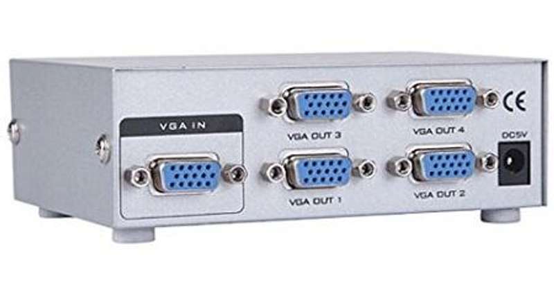 Other Desktop Components - Vga Splitter 1 Input 4 Output Splitters for ...