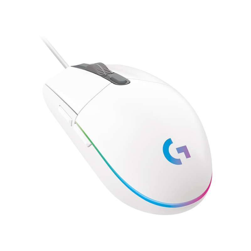 Mice - Logitech G102 LIGHTSYNC 8,000 DPI RGB White Wired Gaming Mouse ...