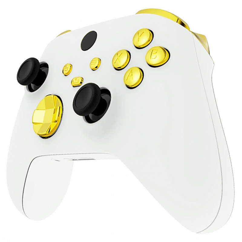 Controllers & Remotes - XBOX SERIES S/X Controller Button Set Chrome ...