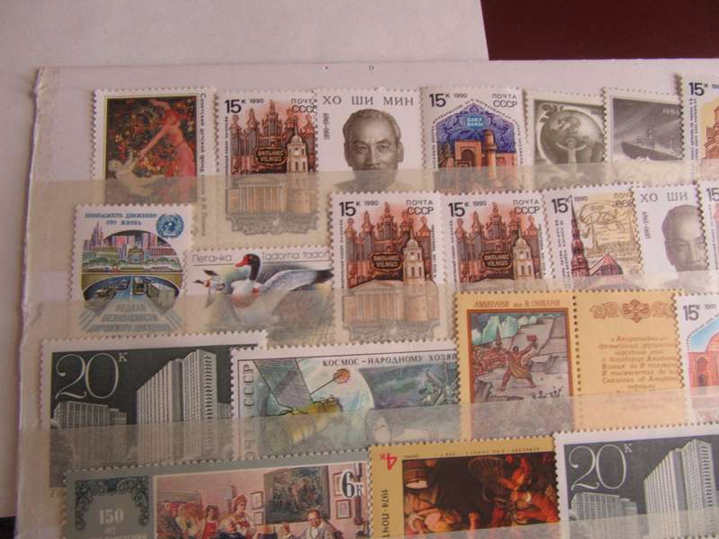 Russia & USSR - FOR THE NEW RUSSIAN COLLECTOR- 80 VARIOUS STAMPS INCL. DUPLICATIONS - AS PER ...