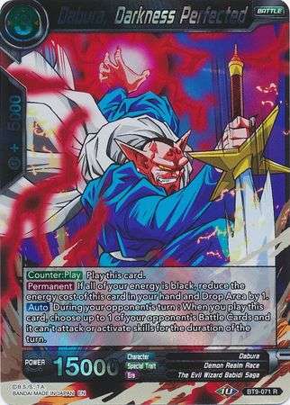 Trading Cards - Dragon Ball Super Trading Card Game - Dabura, Darkness Perfected - BT9-071 ...