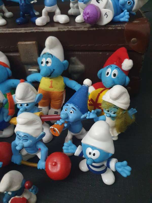 Character Toys - McDonald Smurf Collection Plushie & Plastic Toys 28x ...