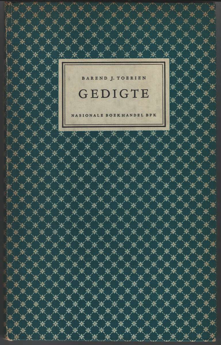 Afrikaans Fiction - Gedigte SECONDHAND - Barend J. Toerien for sale in ...