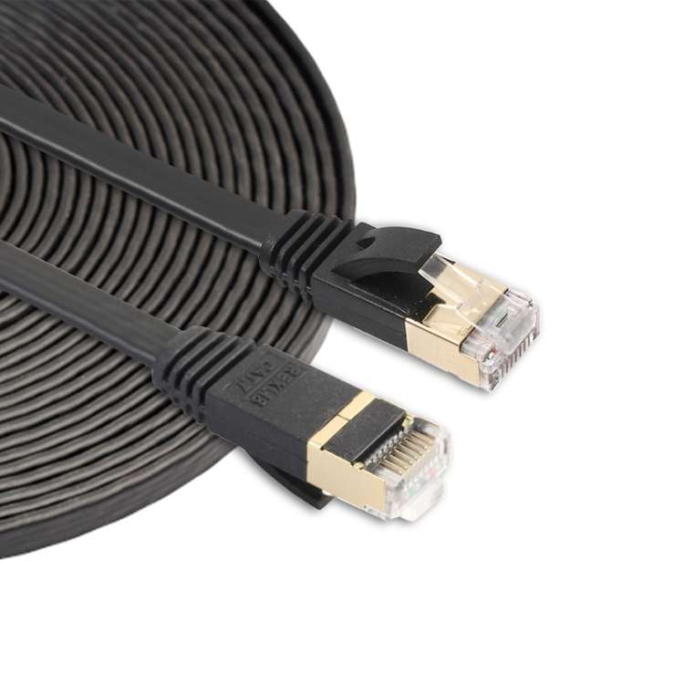 Network Cable Testers - 8m CAT7 10 Gigabit Ethernet Ultra Flat Patch ...
