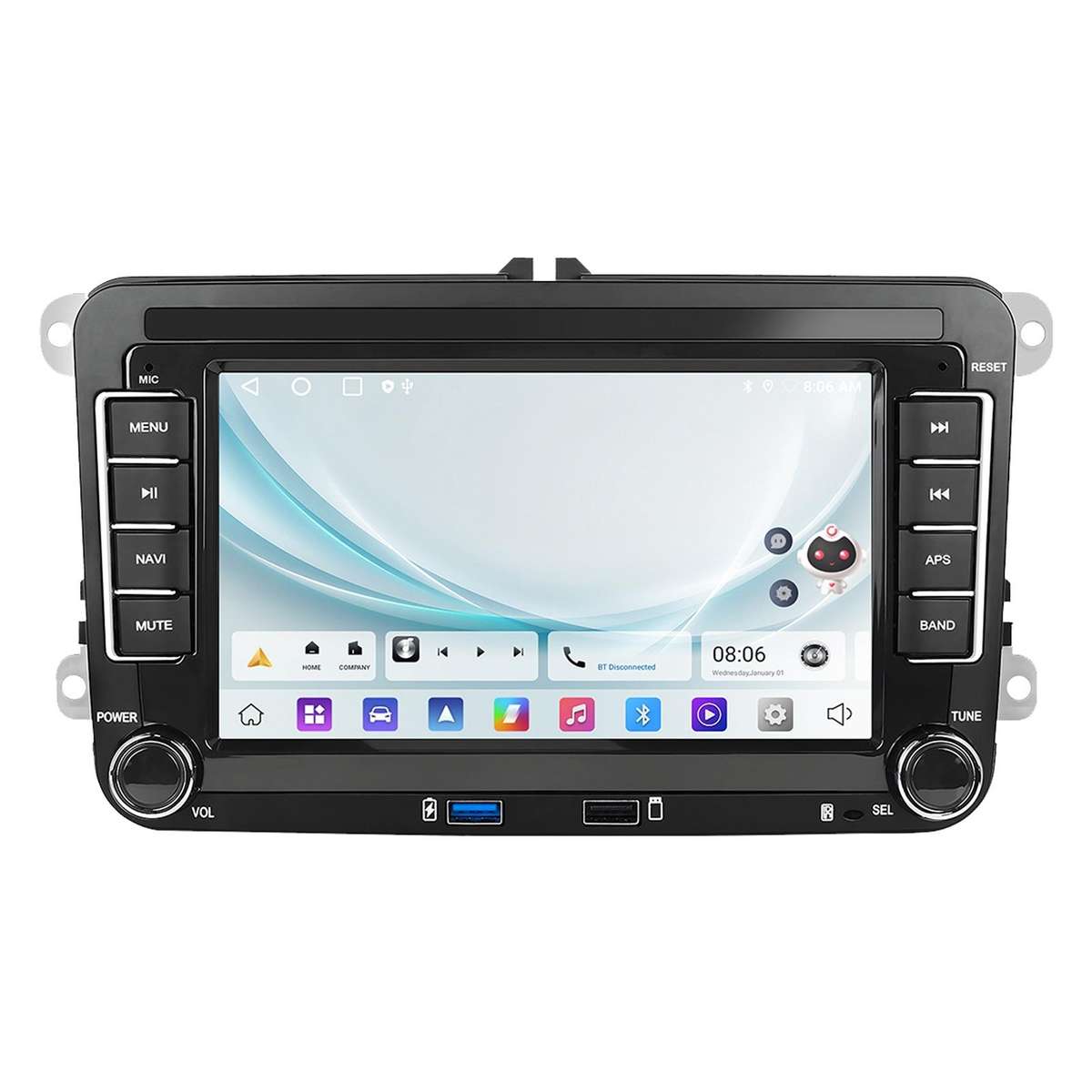 In-Car Entertainment - For Volkswagen Android 15 7 inch Horizontal ...
