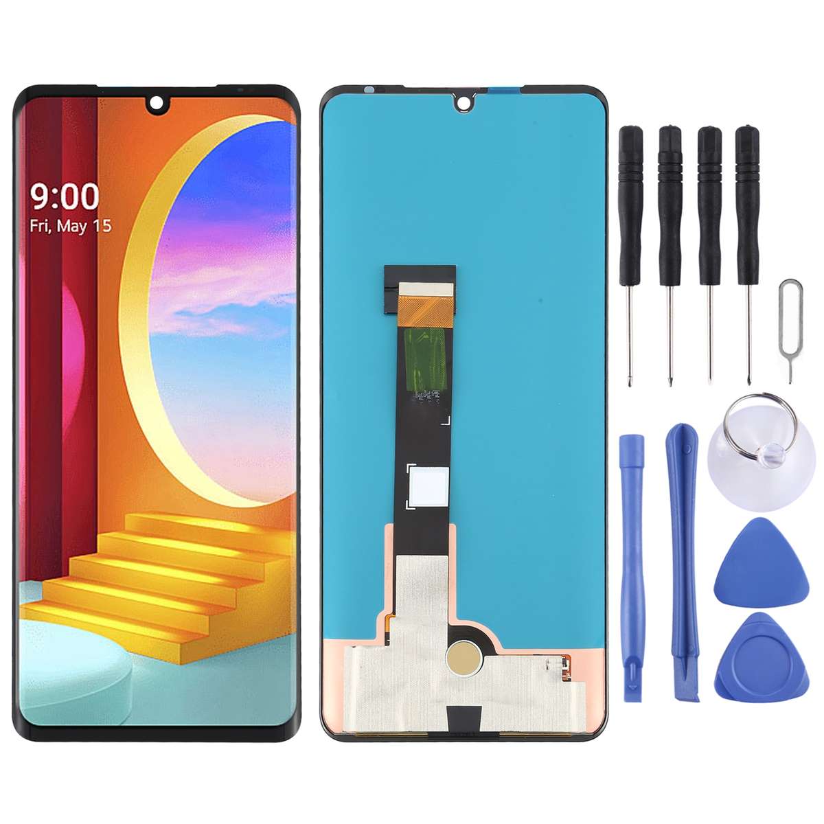 LCD Screens - Original LCD Screen for LG Velvet LM-G900N LM-G900EM with ...