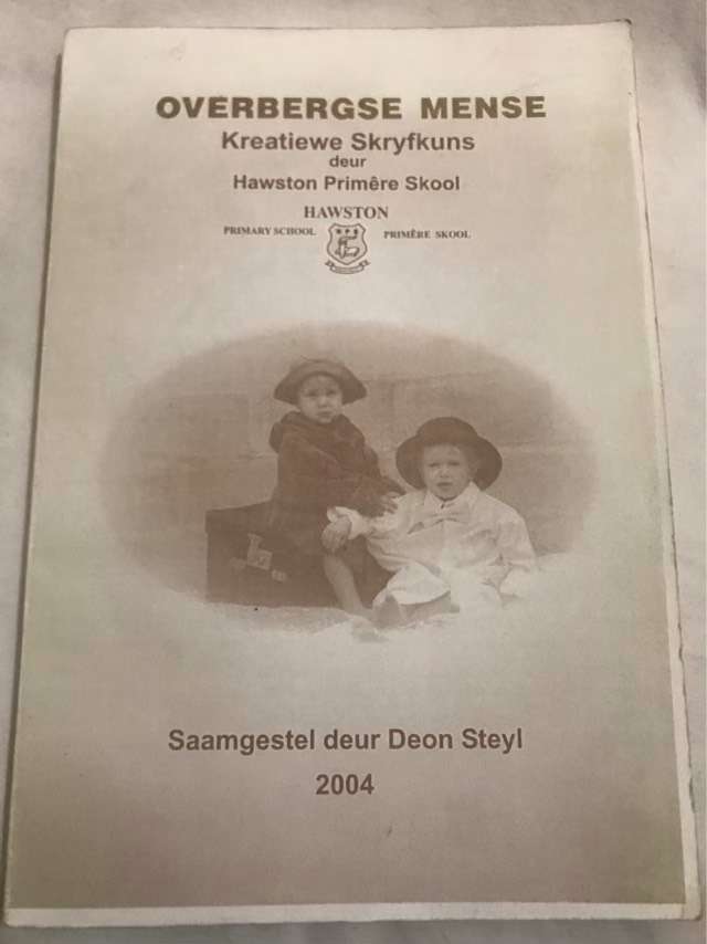 Afrikaans Fiction - Overbergse Mense, Kreatiewe Skryfkuns - Hawston ...