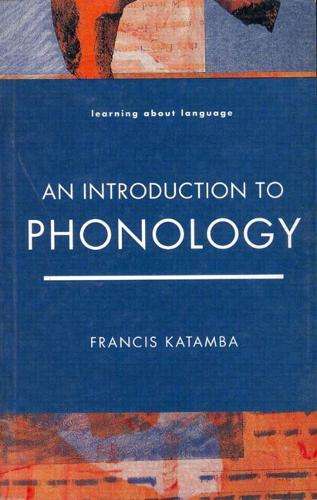 Wholesale & Bulk Lots - An Introduction to Phonology - Francis Katamba ...