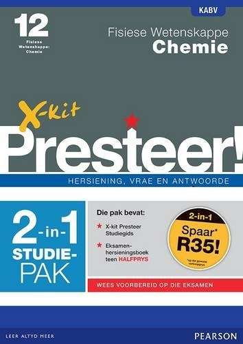 Mathematics - Fisiese Wetenskappe: Chemie 2-in-1 Studie-Pak: Gr. 12 ...