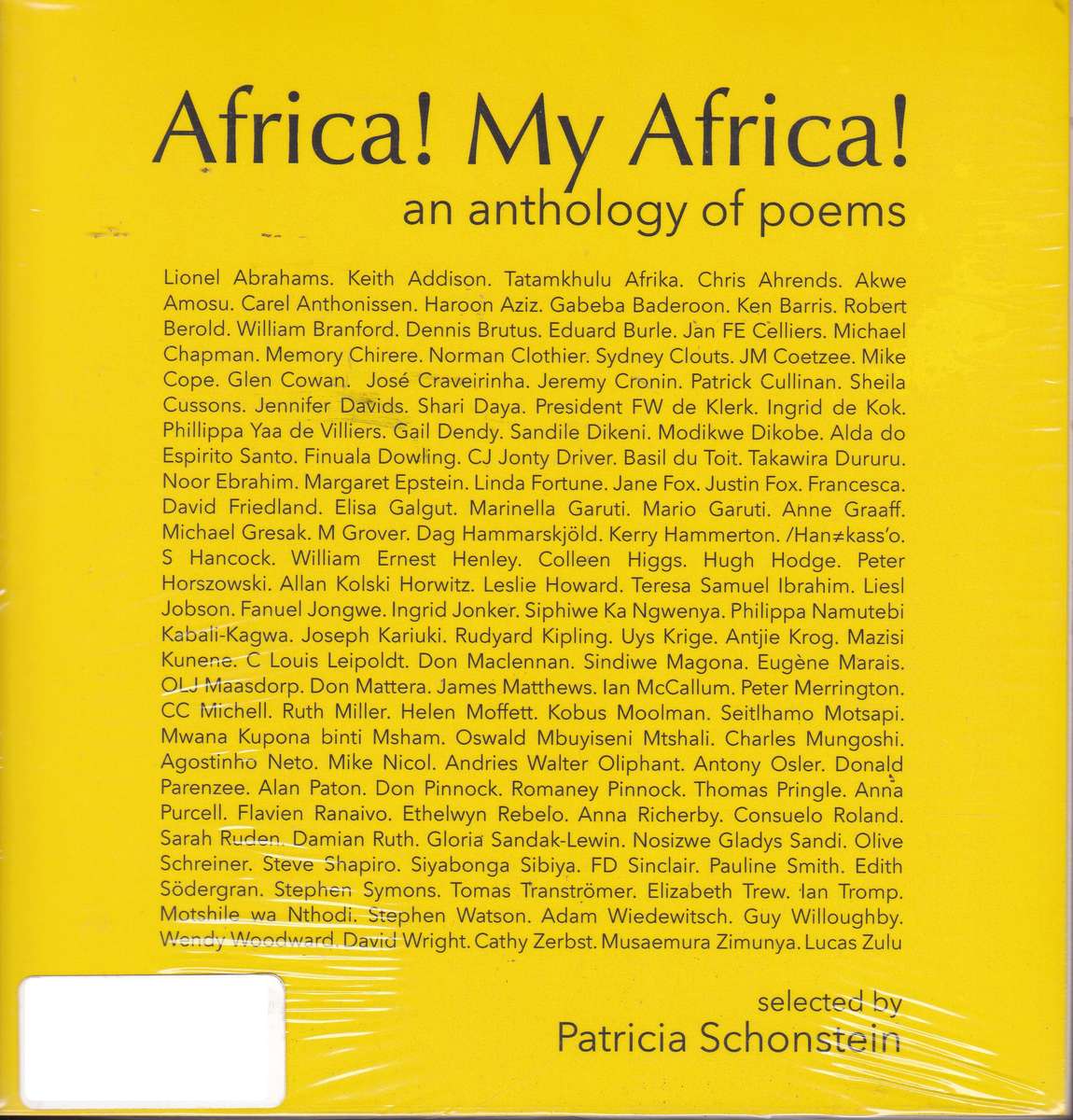 Poetry - AFRICAN POETRY SET 1 - SCHONSTEIN,P for sale in Pretoria ...