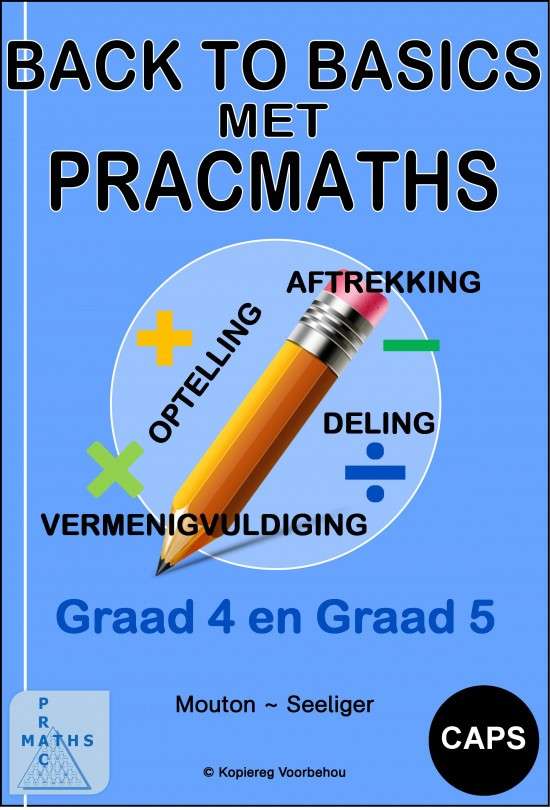 Other Fiction - BACK TO BASICS WISKUNDE AFR GR4&5 - MATHS-GR4 was ...