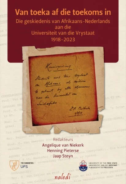 Afrikaans Non-Fiction - VAN TOEKA AF DIE TOEKOMS IN AFR NDL UFS ...