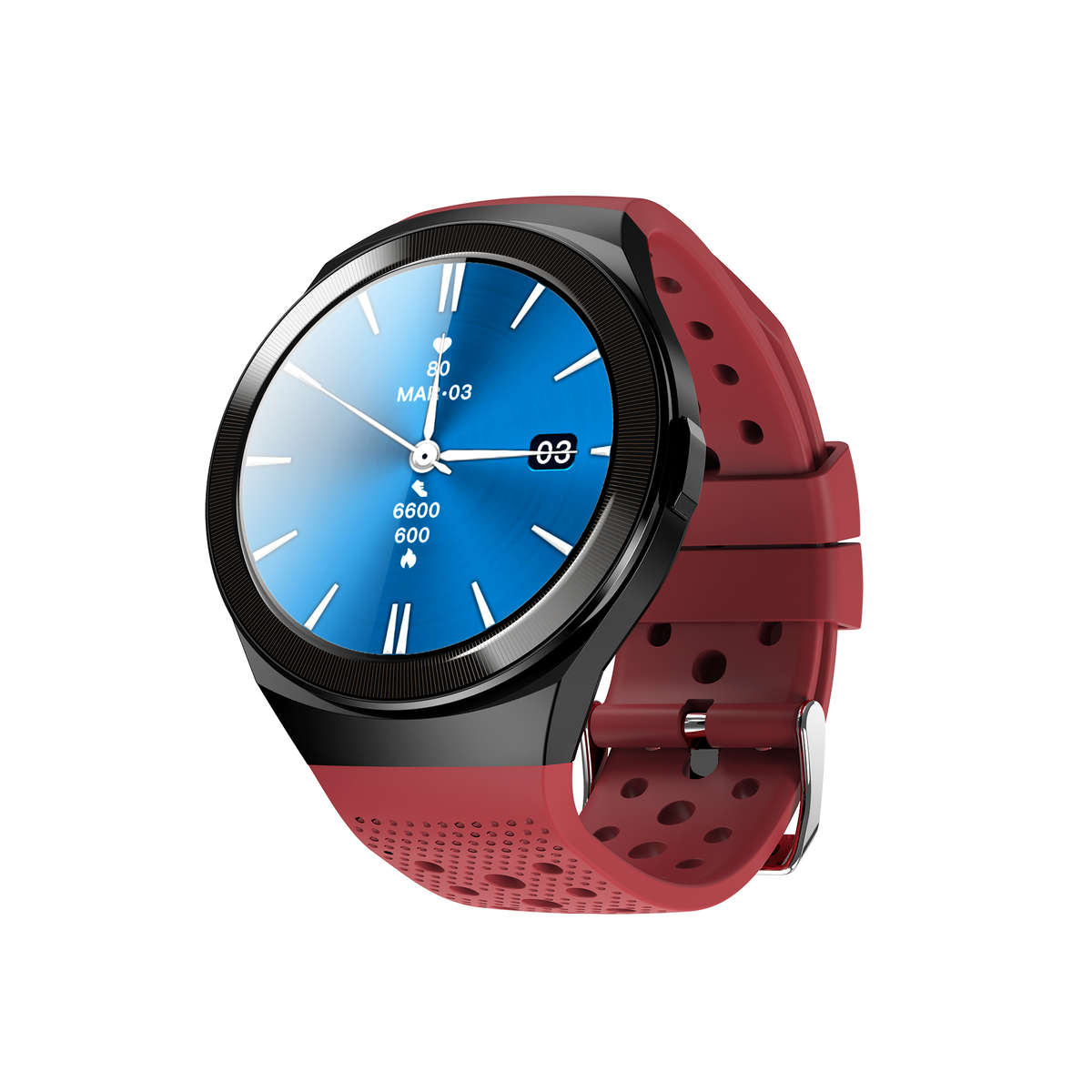 Smart Watches - SN90 Bluetooth Calling Sports Metal Smart Watch - Red ...