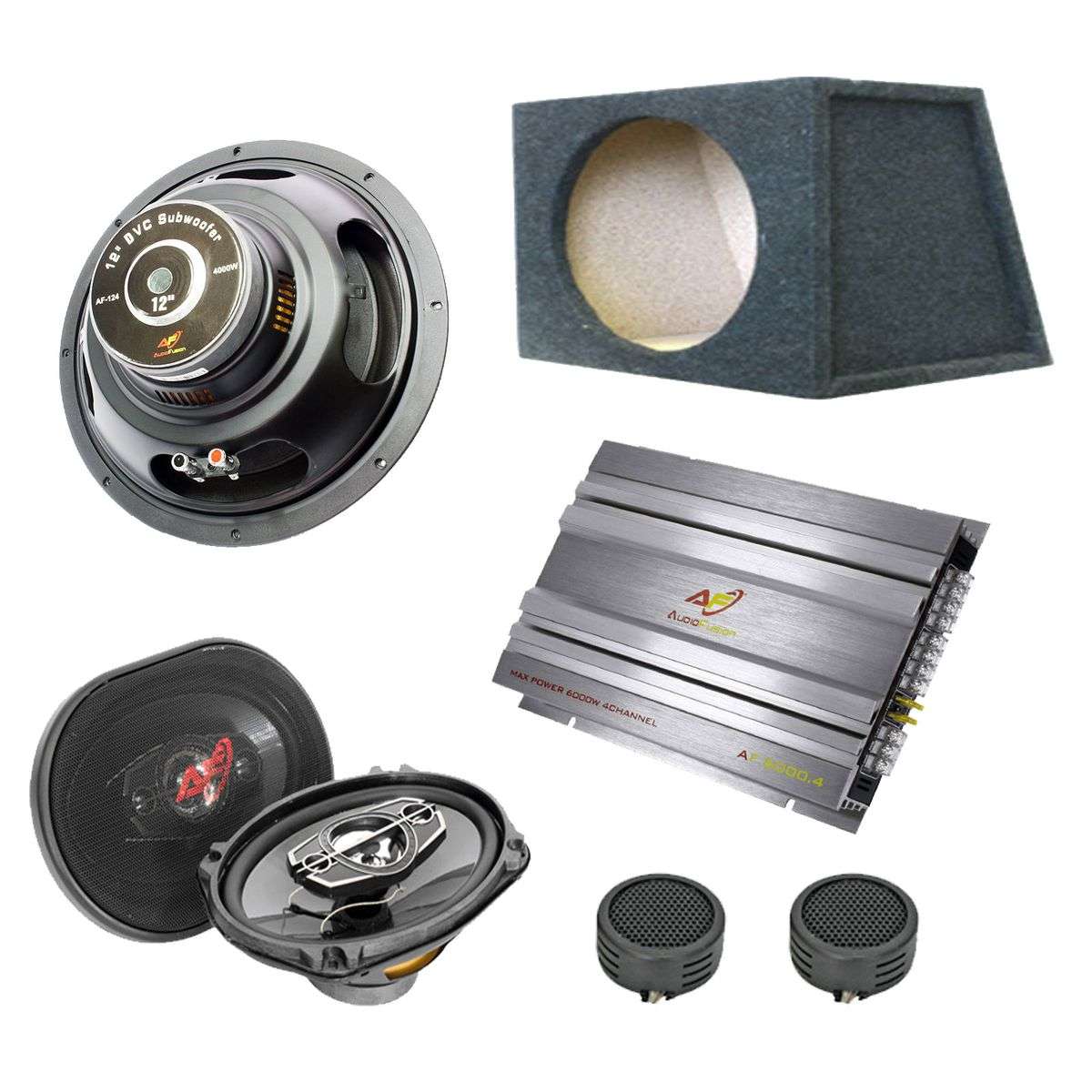 Speakers & Speaker Systems - Car Audio Starter Grid Sound System Combo ...