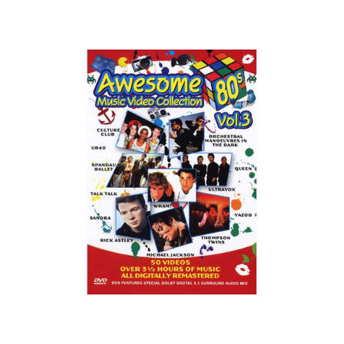 Pop - Awesome 80's Music Video Collection - Volume 3 (DVD) for sale in ...