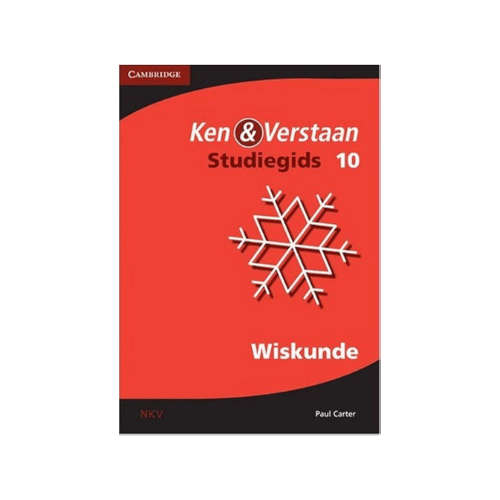 Mathematics - Ken & Verstaan Wiskunde Graad 10 Studiegids was listed ...