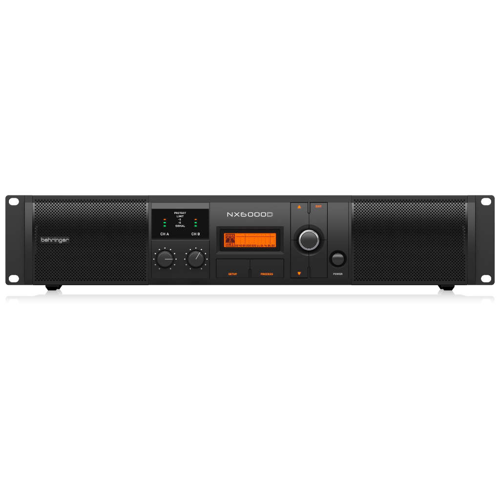 Amplifiers & Processors - Behringer NX6000D Power Amplifier with DSP ...