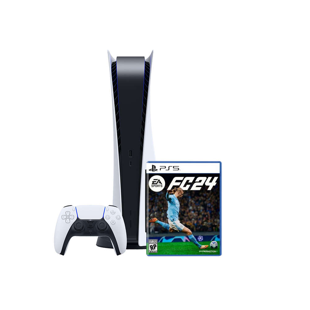 Other Consoles - PLAYSTATION 5 Disc Version + FC 24 PS5 for sale in ...