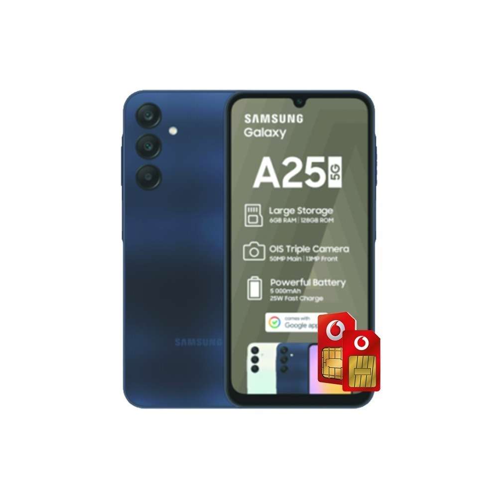 Samsung - Samsung Galaxy A25 5G 128GB Blue Black for sale in ...
