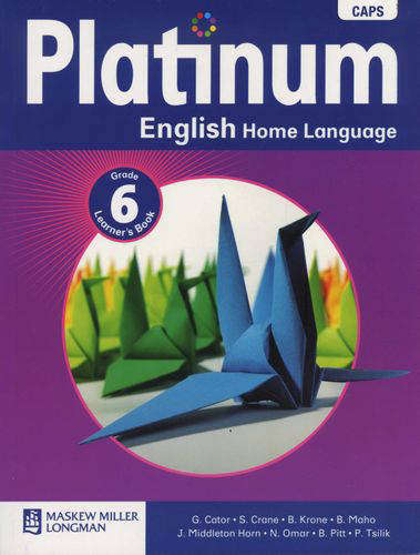 Language Studies - Platinum English Home Language Grade 6 Learner'sBook ...