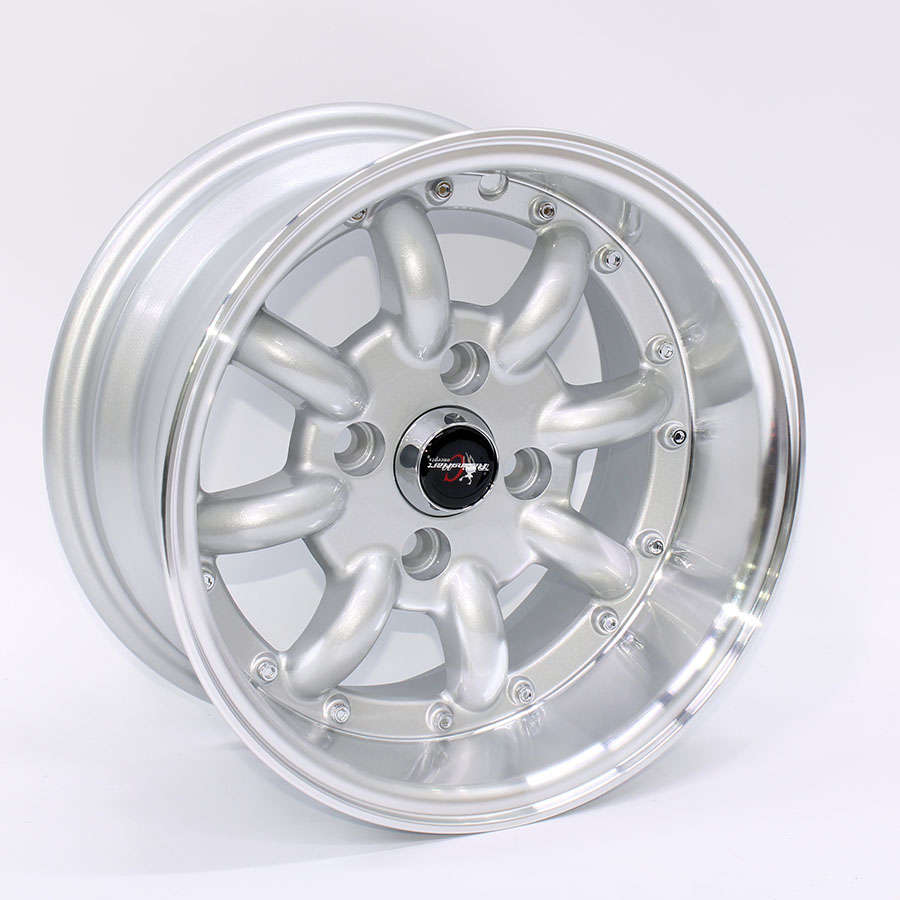 Mags & Wheels - 13" Racing Hart Coops 4/101.2 Silver Machine Lip Alloy ...