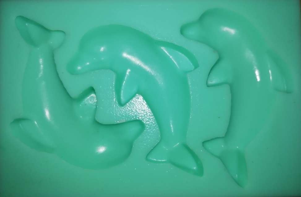 Moulds - 3 Cavity Dolphin Silicone Mould - 20g for sale in Johannesburg ...
