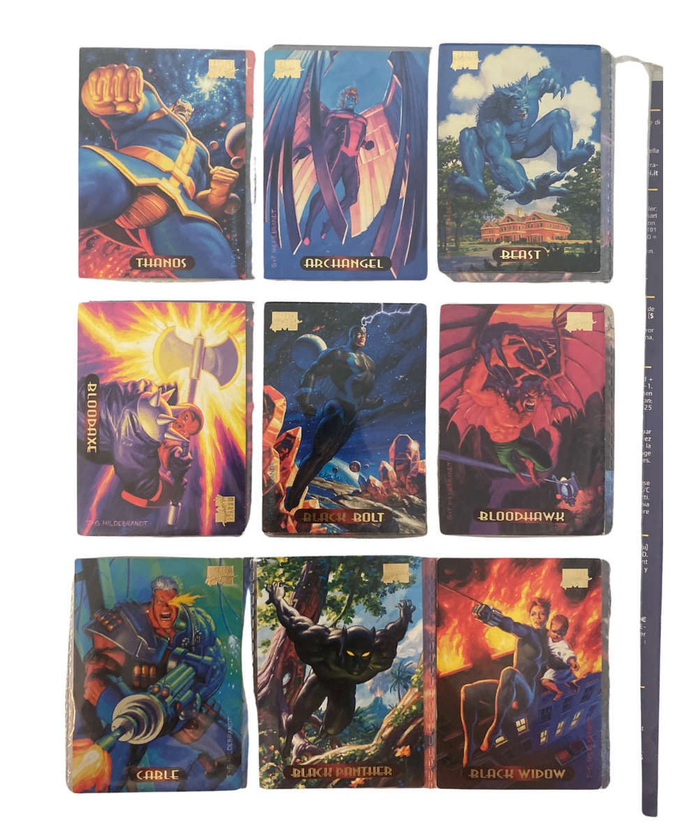 Trading Cards - 1994 Marvel Masterpieces Trading Card Collection ...