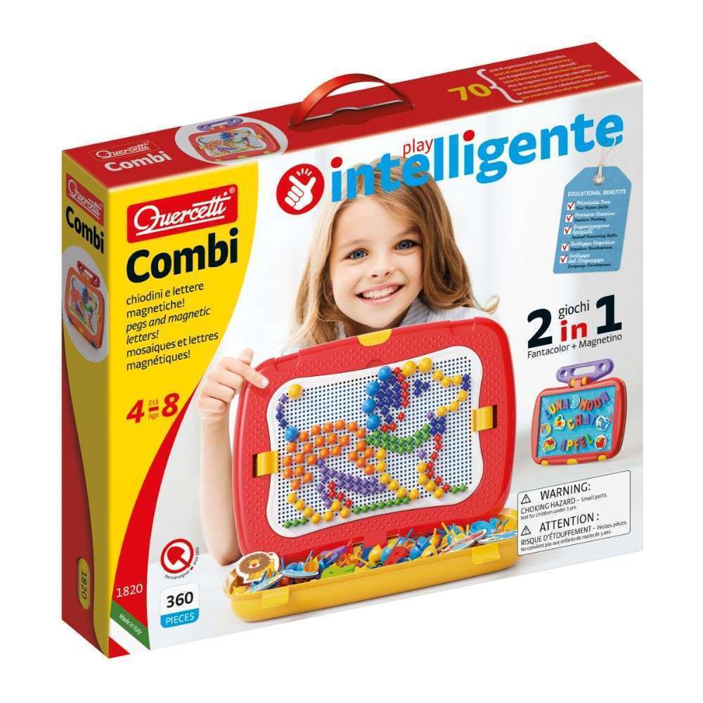 Other Educational Toys - Quercetti - Peg Board & Whiteboard Combi Set for sale in Johannesburg ...