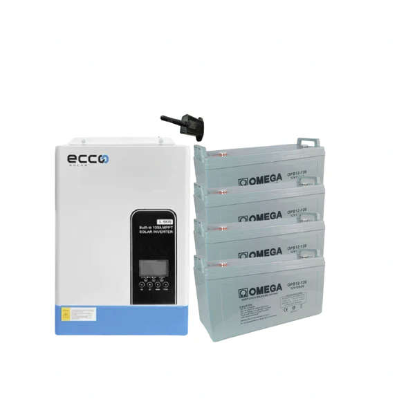 Inverters - ECCO 5.5KVA 48V Solar Hybrid Inverter Kit with MPPT ...