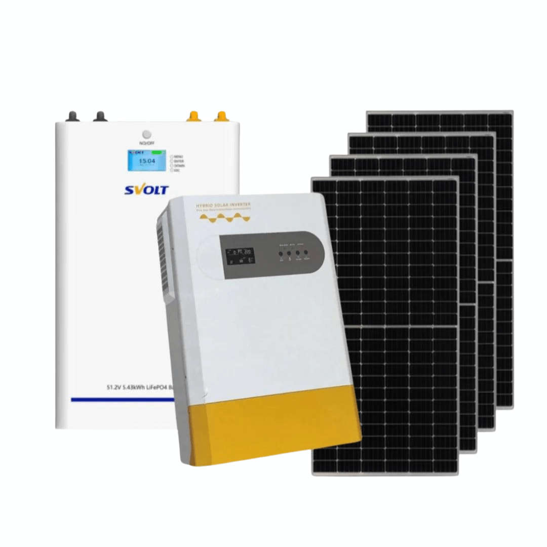Inverters - 8KVA/6000W Hybrid Inverter Combo + 5.43kWh SVOLT Lithium ...
