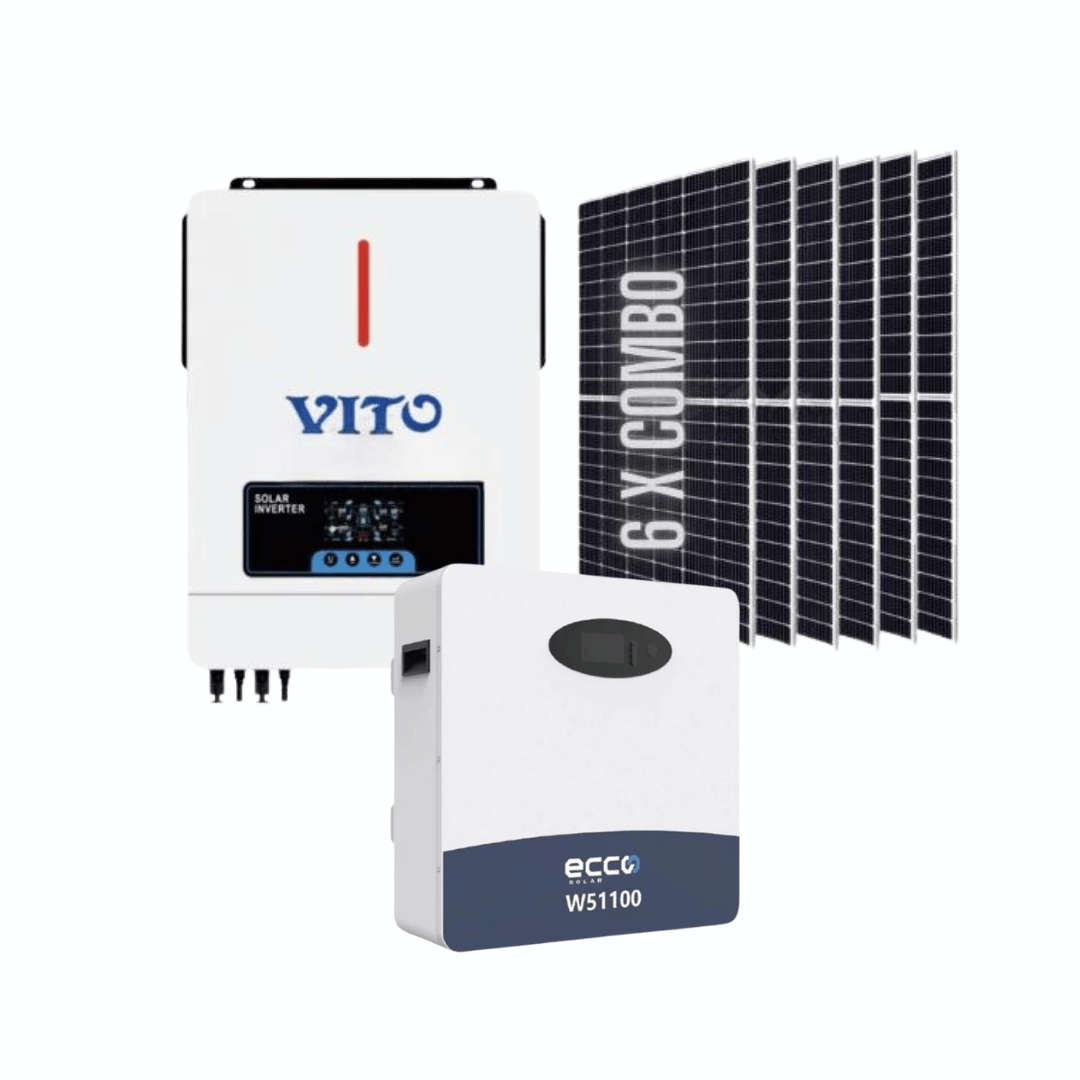 Inverters - 10.2KVA / 10200W Vito Hybrid Inverter Backup Solar Kit was ...