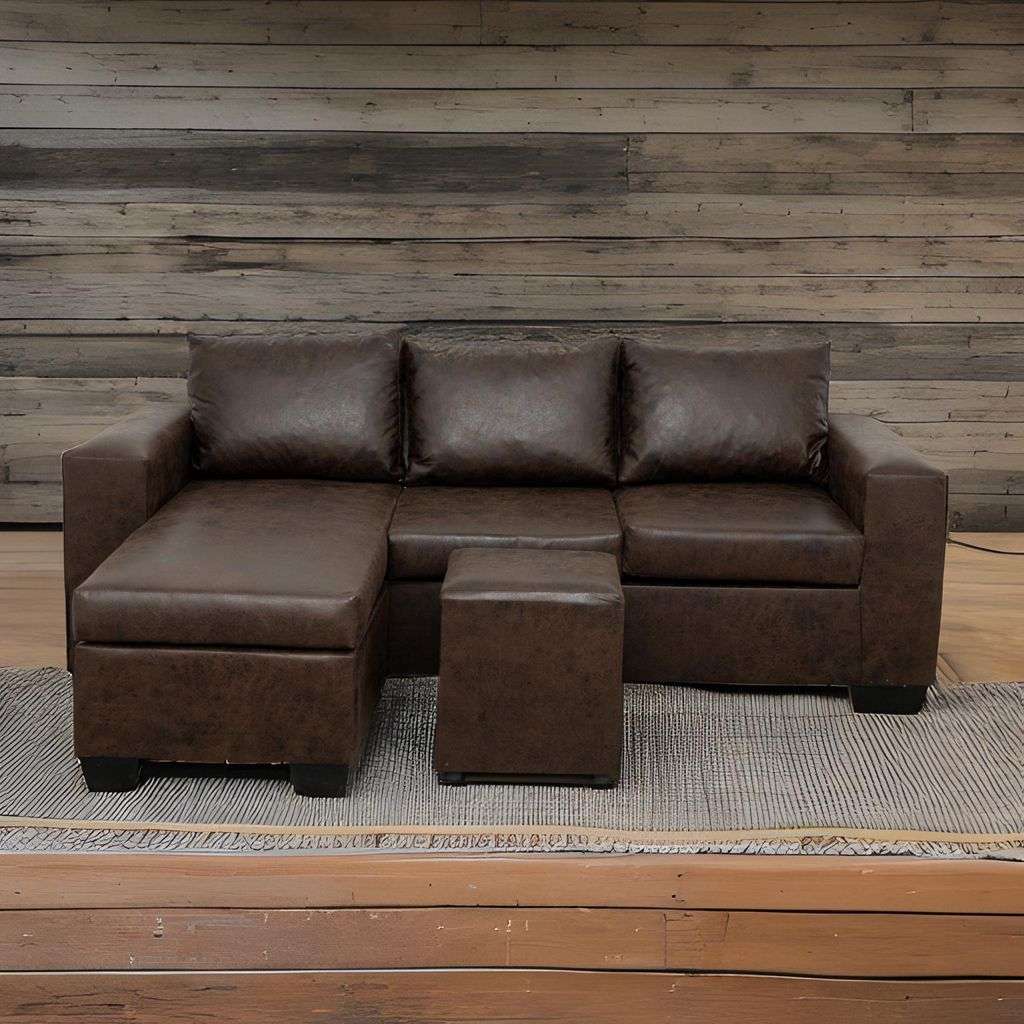 Couches & Chairs - Andre 3 Seater Couch Buffalo Brown for sale in ...