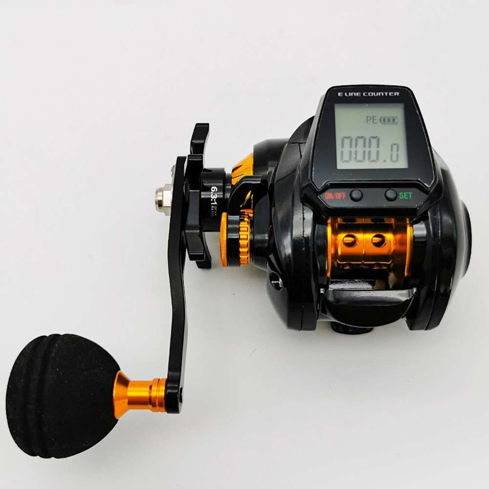 Reels - 6.3:1 Digital Fishing Baitcasting Reel With Accurate Line ...