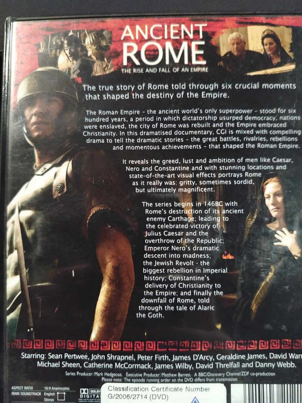 Movies - Ancient Rome : The Rise and Fall of an Empire : TV Series ...