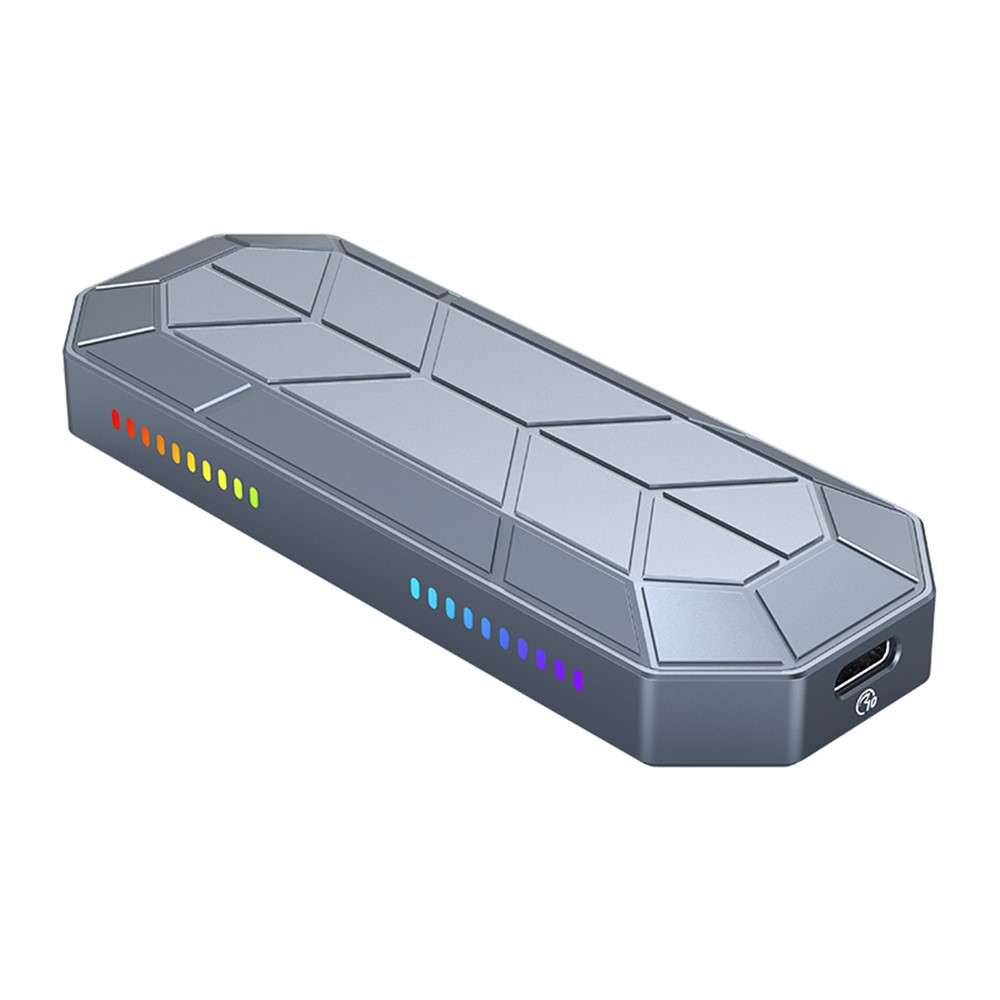 Hard Drive Accessories - ORICO M2VG01-C3 RGB M2 SSD Case NVME Cabinet M ...