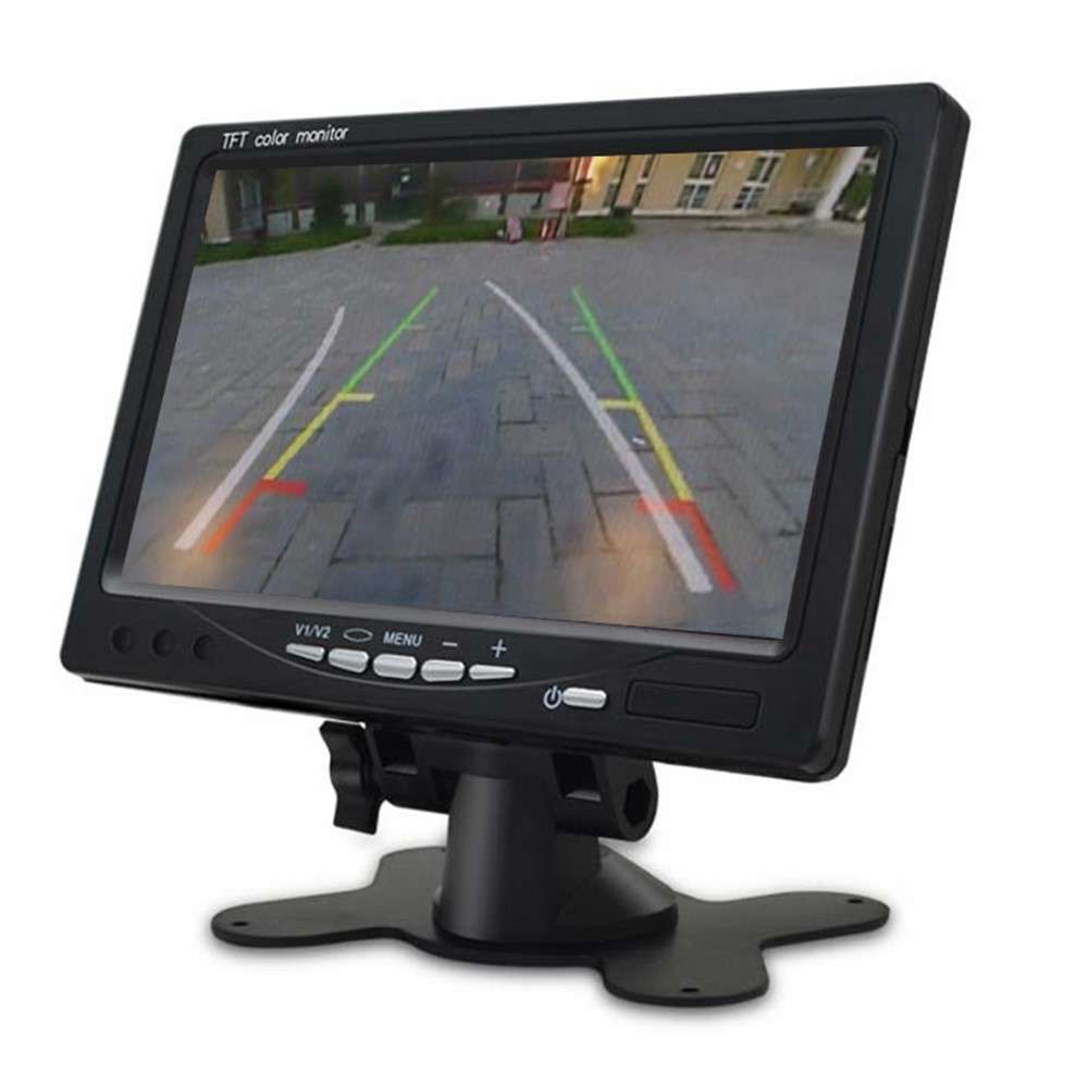 Front & Rear View Cameras - 7-Inch Vehicle Backup Camera Rear-View ...
