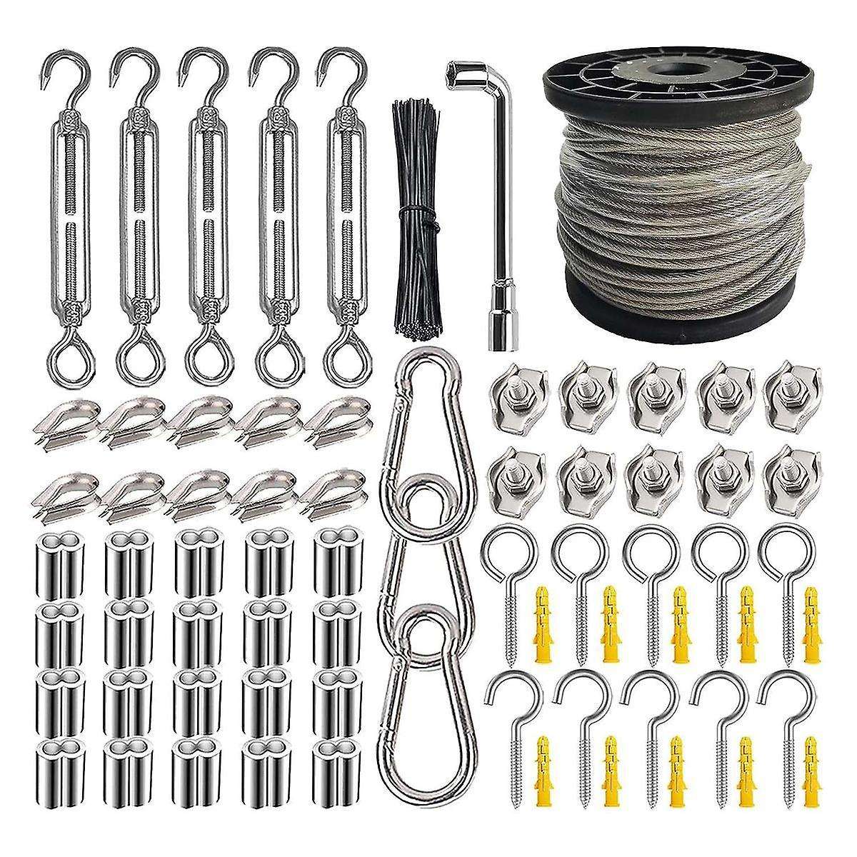 Other Home & Living - 1/8inch Stainless Steel Cable,heavy Duty ...
