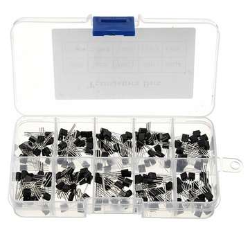 Other Components - 200pcs 10 Values Transistor Assortment Kit ...