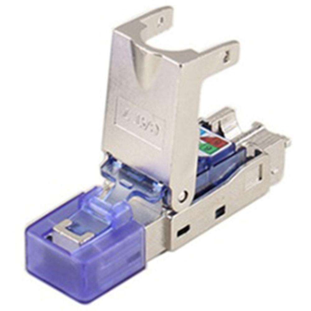 Other Electronics - Cat7 Rj45 Connector Ethernet Plug Adapter Tool-free ...