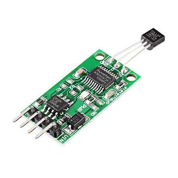 Modules - 3pcs DS18B20 5V TTL Com UART Temperature Acquisition Sensor Module Modbus RTU PC PLC ...