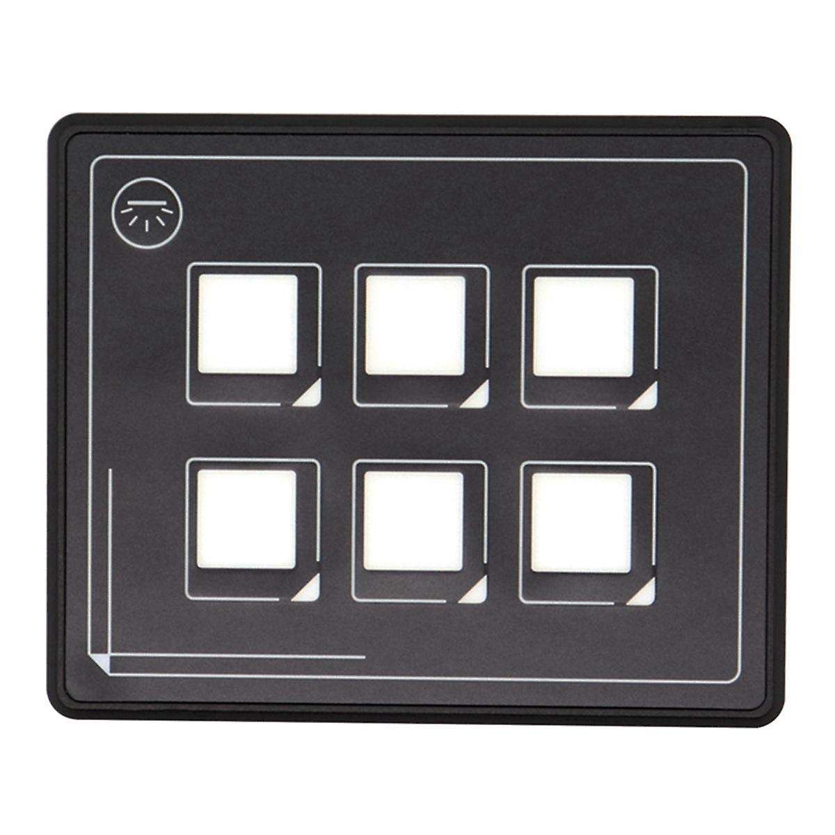 Other Home & Living - 6-Bit Bluetooth Switch Panel, Push Button Switch ...