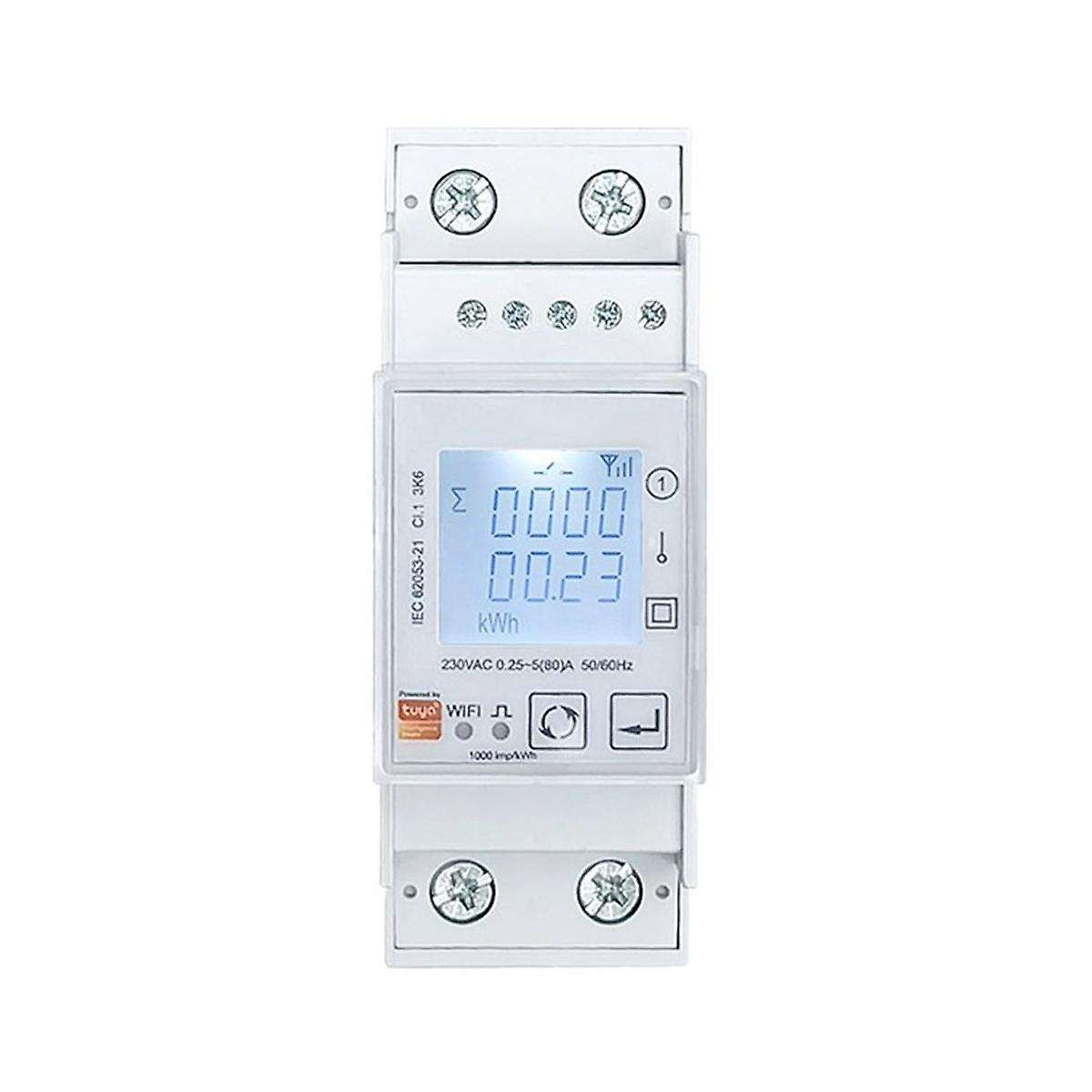 Other - Tuya Wifi Bidirectional Energy Meter Single Phase 80a Kwh Power ...